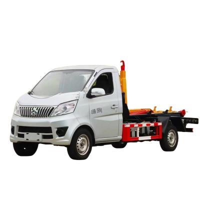 China Small Changan Hook Arm Garbage Truck Hooks Lift Trailer For Waste Management for sale