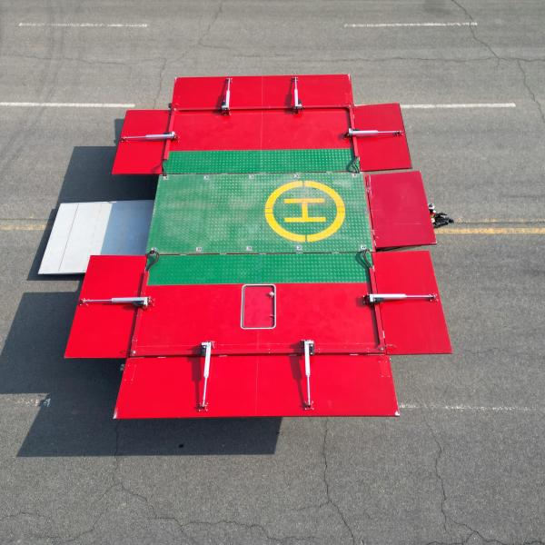 Quality Drone Transporter Mobile Drone Platform with 4 Tires 3750kg Total Mass and 6420*2480*3150mm Dimensions for sale