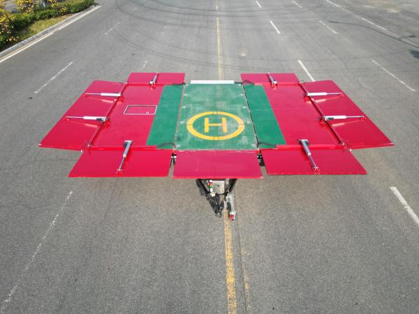 Quality Drone Transporter Mobile Drone Platform with 4 Tires 3750kg Total Mass and 6420 for sale