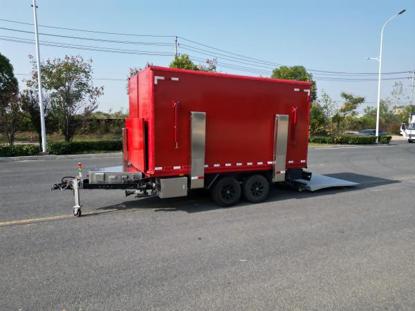 Quality Drone Transporter Mobile Drone Platform with 4 Tires 3750kg Total Mass and 6420 for sale