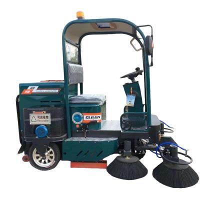 China Energy Type Pure Electric Five Brush Full Power Driven 4 Wheels Steering Street Sweeper Machine for sale