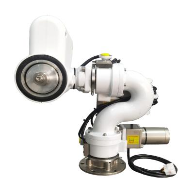 China 1100LPM High Flow Fixed Electric Water Cannon with Remote Control and Working Pressure Range 0.5Mpa Electric Supply Fixed for sale