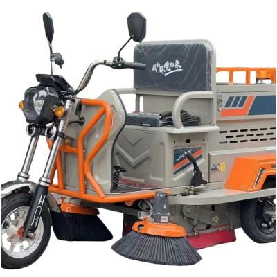 China Pure Electric Street Sweeper Truck Commercial Industrial Floor Cleaning Scrubbing Machine for sale