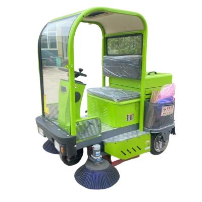 China Pure Electric Multi-function Street Road Floor Cleaning Machine Truck Mounted Four Wheel Sweeper for sale