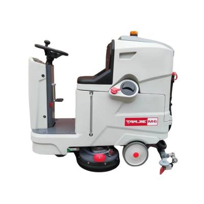 China Pure Electric Driers Floor Cleaning Machine Ride On Scrubber Truck for sale