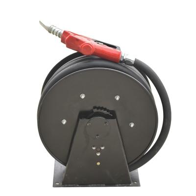 China Flow Rate 1 Inch Fuel Hose Reel for Tanker Truck 10m 15m 20m 30m Heavy duty Reel for sale