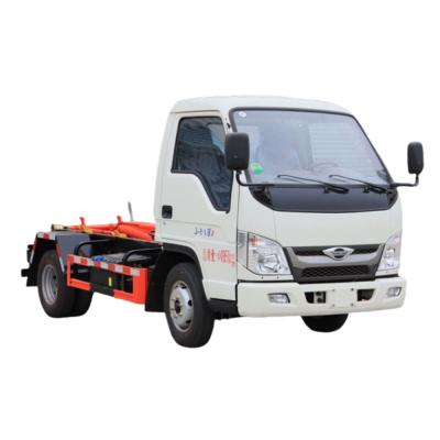 China EURO 5 Emission Standard 4.5T Total Mass 4X2 Detachable Garbage Truck for sale