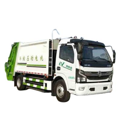 China 6cbm 8cbm Electric Battery Waste Garbage Loading Compressed Truck for sale