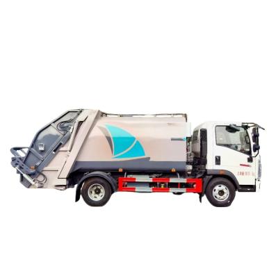 China 4*2 Trash Compression Garbage Trucks and Rubbish Collection Garbage Compactor Truck for sale