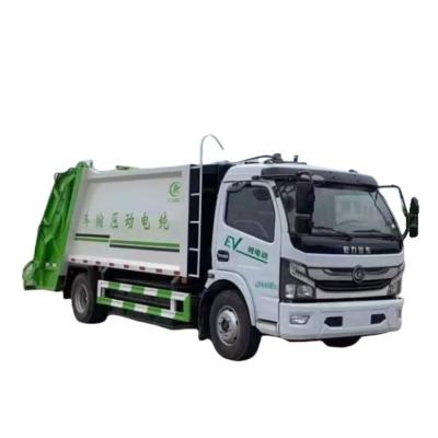 China DFAC 4X2 5m3 6m3 Small Waste Collection Garbage Compactor Truck Small Capacity for sale