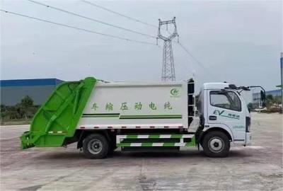 China DFAC 4X2 5m3 6m3 Small Waste Collection Garbage Compactor Truck Small Capacity for sale