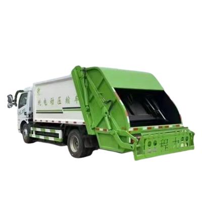 China Original Mini 10m3 10000l Pure Electric Compressed Garbage Truck for sale