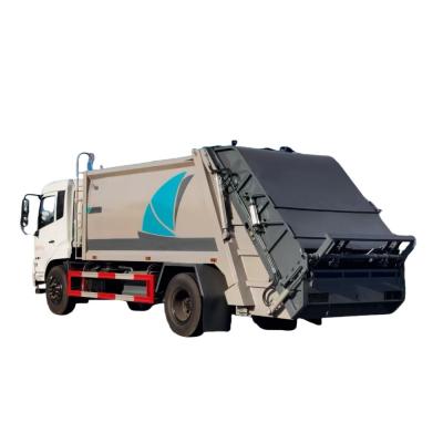 China Gross Vehicle Weight 18000 5 Tons 4X2 Small Rear Loading Foton Garbage Trucks Compactor Garbage Truck Manual Transmission Type for sale