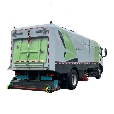 China Dongfeng 10 Ton Sweeper Truck Garbage Compactor Street Sweeper Truck for sale