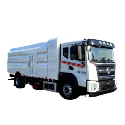 China 18000kg Gross Vehicle Weight Dongfeng 4x2 12cbm Road Sweeper Truck with Electric Sweeper and High Cleaning Capacity for sale