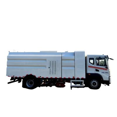 China 4x2 Dongfeng Road Sweeper Truck 16 Tons High Pressure Jet Water Tank Road Cleaning Vehicle for sale