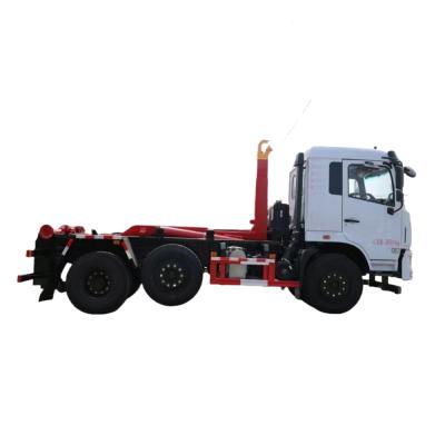 China Manual Transmission Customized Hook Arm Garbage Truck Upper Body for Hook Lift Garbage Collection System for sale