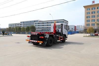 China Manual Transmission Customized Hook Arm Garbage Truck Upper Body for Hook Lift Garbage Collection System for sale