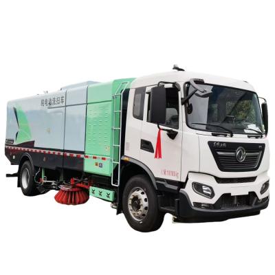 China Dongfeng Truck Mounted Vacuum Road Sweeper Cleaner for City Cleaning for sale