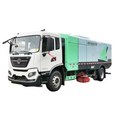 China Electricity Driven DONGFENG 11 Cubic Meter For Municipal Road Sweeping And Cleaning for sale