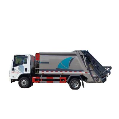 China Compressed Garbage Collection 5-10Ton Capacity Garbage Compactor Truck Dimensions L x W x H mm 4x2 EURO 5 Emission Standard for sale
