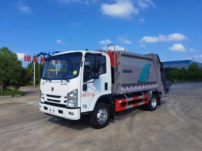 China Compressed Garbage Collection 5-10Ton Capacity Garbage Compactor Truck Dimensions L x W x H mm 4x2 EURO 5 Emission Standard for sale