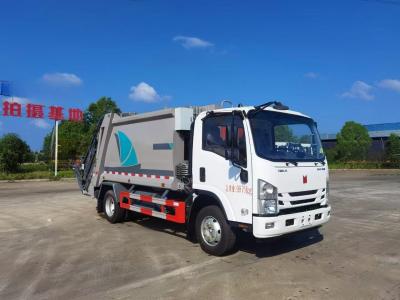 China Compressed Garbage Collection 5-10Ton Capacity Garbage Compactor Truck Dimensions L x W x H mm 4x2 EURO 5 Emission Standard for sale