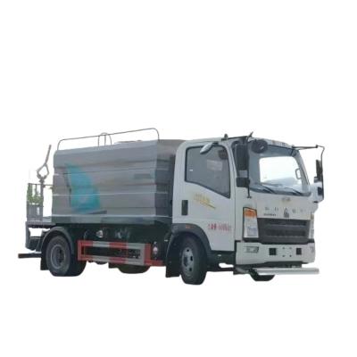 China 8000L Multifunctional Urban Dust Suppression Truck With Fog Cannon Spraying Manual Transmission Gross Vehicle Weight 18000 for sale