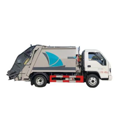 China EURO 5 Manual Transmission Rubbish Compactor Garbage Truck Garbage Lifting for 2024 Garbage for sale