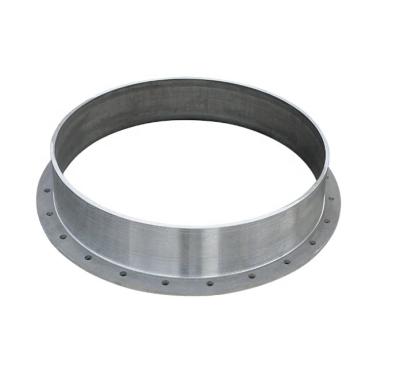China Aluminum Alloy European Standard Manhole Cover Seat Ring for Tank Truck Nozzle Compatibility Guaranteed for sale