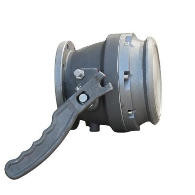 China Manual Aluminium Alloy API Oil Adaptor Drain Valve for Oil Tank Truck High Flow Rate and 0.6Mpa Nominal Pressure for sale
