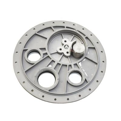 China 580mm Aluminum Alloy Single Breathing Valve Manhole Cover designed for 21Kpa-32Kpa Open Pressure and 15kg Load Capacity for sale