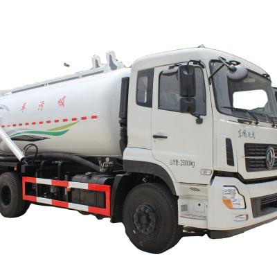 China Condition National 5 Emission Dongfeng 6*4 Diesel Sewage Suction Truck with Manual Transmission and Custom's Requirement for sale