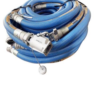China Dispensers Tank Truck Vessel Handling Chemicals Delivery Hose Composite Suction Load Unload Hose for Loading and Unloading for sale