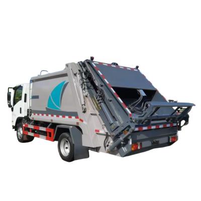 China Isuzu Garbage Truck 5 Ton 8 Cbm Garbage Compactor Truck 4x2 Compressed Garbage Trucks for Sale for sale