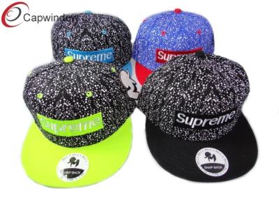 Cina Berretti da baseball neri/rossi per Hip Hop, cappelli di Snapback dei berretti da baseball in vendita