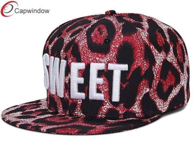 Cina Lo Snapback su misura misura il ricamo dei cappelli di baseball 3D con i modelli a strisce in vendita