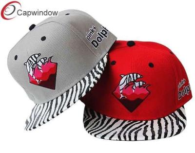Cina Berretti da baseball su misura di Snapback del cotone con il tessuto di mescolamento, personale in vendita