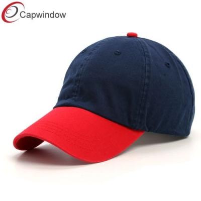 中国 旧式な真鍮のバックルが付いている綿によって洗浄されるポロの野球帽 販売のため