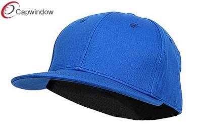 Cina I 6 berretti da baseball piani reali di Snapback di Bill del pannello con la saia/mano del cotone lavano soltanto in vendita