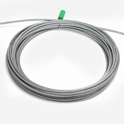 China 1.0mm 1.2mm 1.5mm 1x19 Galvanized Wire Rope For Control Cable Inner Wire Rope for sale
