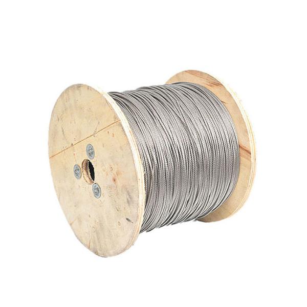 Quality 1x7 Stainless Steel Wire Rope 1mm 1.5mm 2mm Aisi 304 316 Stainless Steel Wire Cable for sale