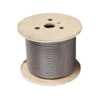Quality 7x19 304 316 SS Wire Rope Sling Steel Strand 8mm 10mm Stainless Steel Cable for sale