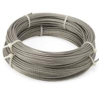 Quality 316 Stainless Steel Stranded Cable 1x7 Inox SS304 Wire Rope Sling 0.8 1.0 1.2mm for sale