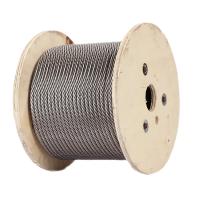 Quality 0.3mm-6mm Stainless Steel Wire Rope 1x7 For Hanging Traction / Guardrail for sale