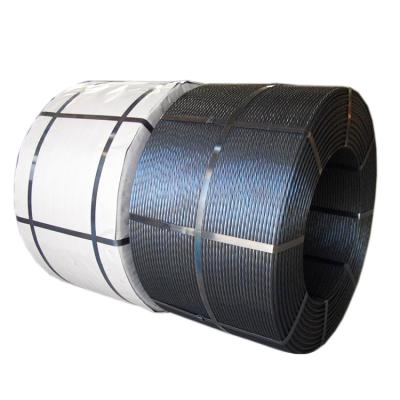 China 9.53mm 12.7mm 15.2mm 7 Wire PC Steel Strand Low Relaxation For Bridge for sale