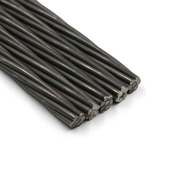 Quality Low Relaxation PC Strand 9.53mm 15.2mm 12.7mm ASTM A416 Galvanized PC Strand 1*7 for sale