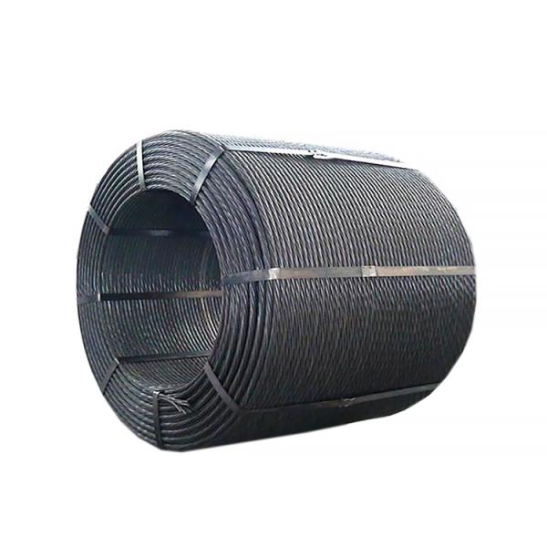 Quality 9.53mm 12.7mm 15.2mm Prestressing Steel Strand ASTM A416 Grade 270 PC Steel Strand for sale