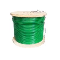 Quality 7x7 PVC Coated Galvanized Steel Wire Rope 1.5mm 2.0mm 3.0mm Steel Cable for sale