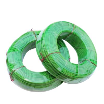 China Green Plastic Coated Stainless Steel Wire Rope 8mm 10mm 12mm Flexible Customization for sale